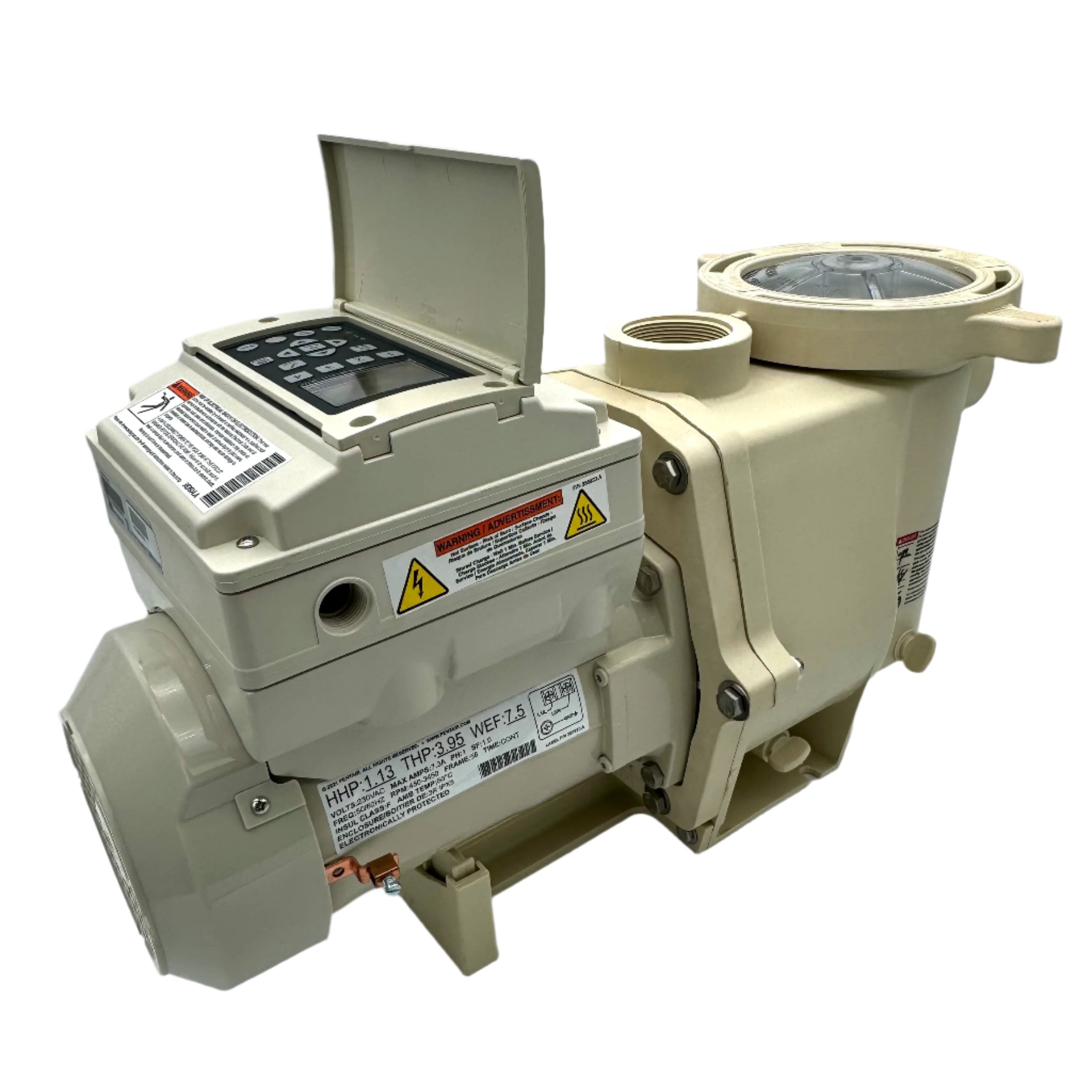 Pentair 011059. Variable Speed Pump. Intelliflo i1 1HP Pump. – AquaTech ...