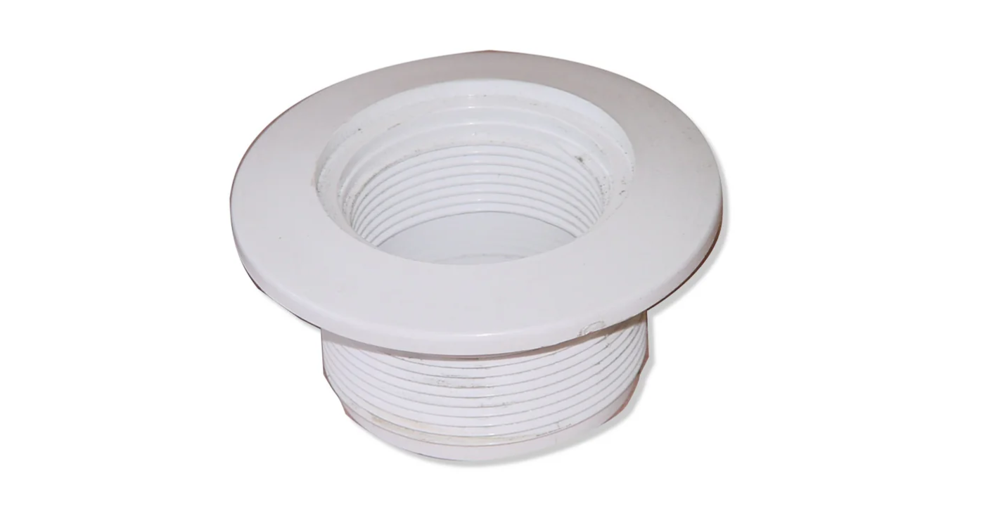 Afras FIP Inlet/Outlet Fitting with Brass Locknut for Vinyl Fiberglass ...