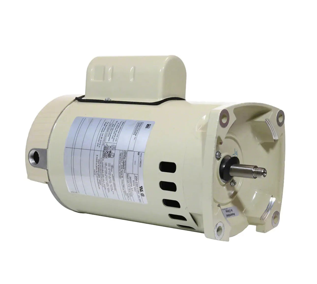 Pentair | 355008S | 3/4 HP Single-Speed Pump Motor – Square Flange, 1 ...