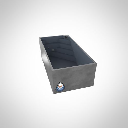 Basalt Interior Finish for Vessel Pools – Deep Charcoal Tone, Dramatic ...