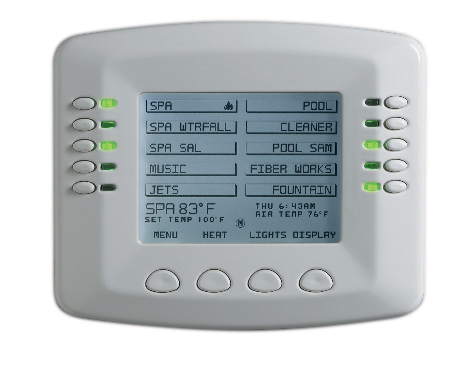 Pentair | 520138 | IntelliTouch Indoor Control Panel, White – AquaTech ...