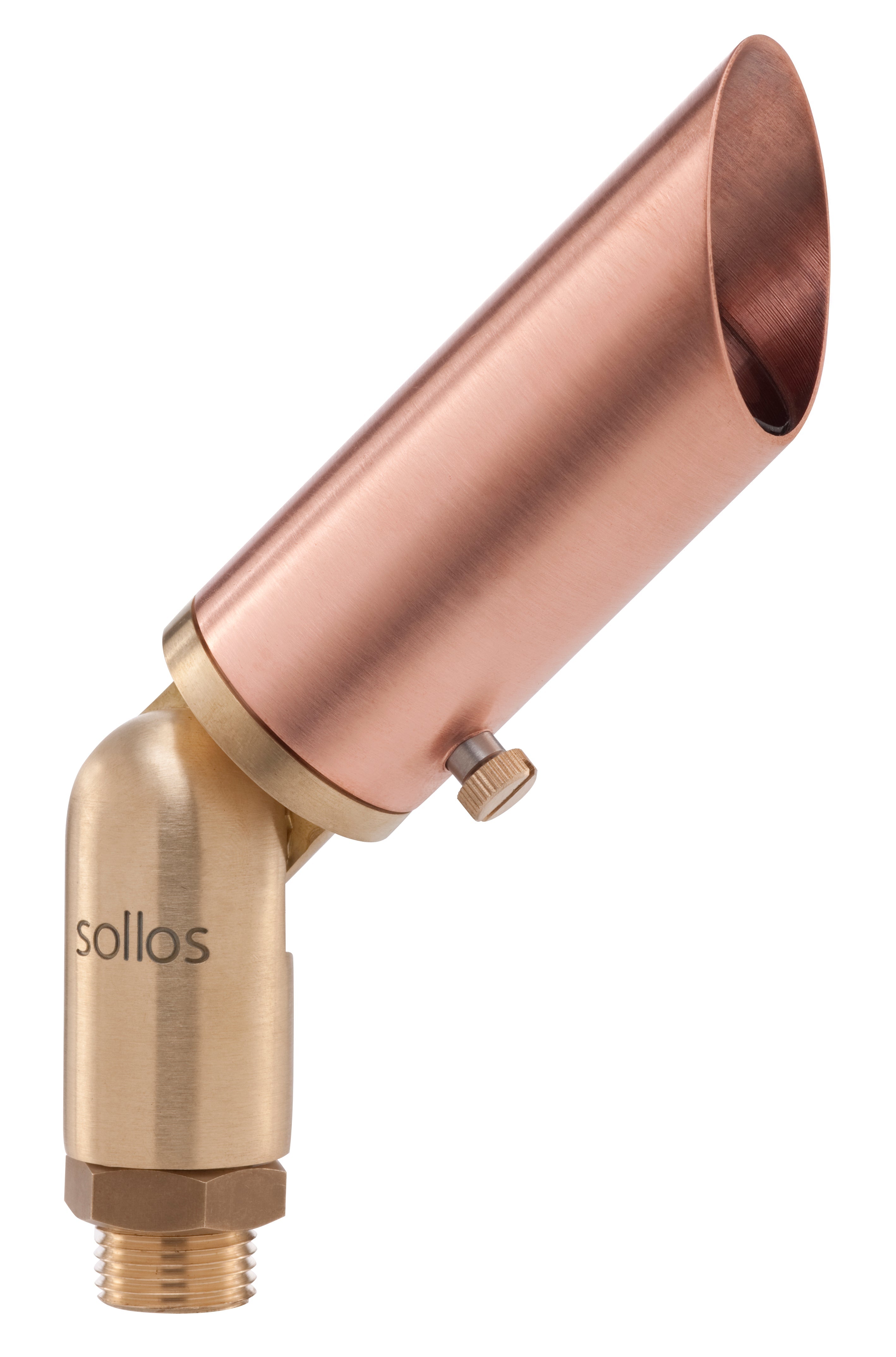 Sollos | 995364 | Straight Bullet 5.4" - 12V - Copper-Requires MR11 LE ...