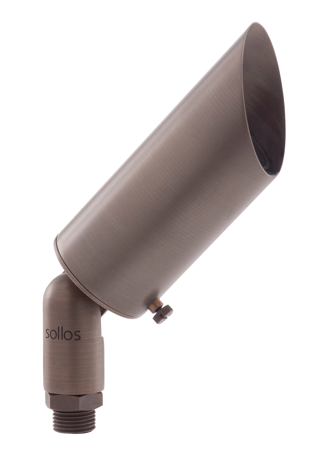 Sollos | 995532 | Straight Bullet 6.7"- 12V -Antique Brass-Fixture Onl ...