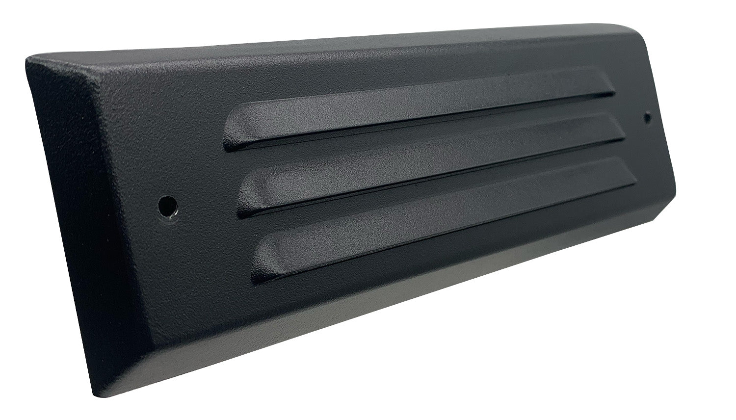Sollos | 27523 | Surface Mount Step Light 9" - 12V - Textured Black-Wa ...