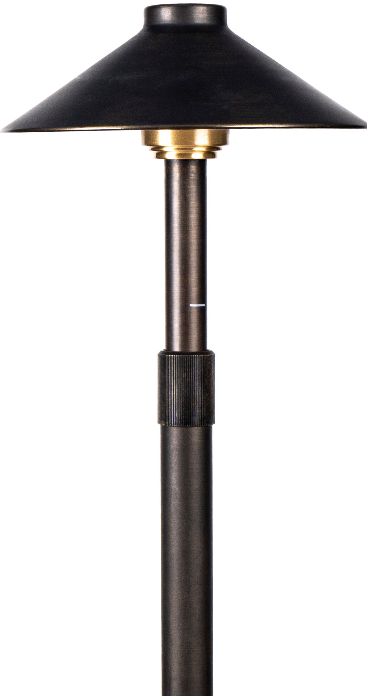 Sollos | 915511 | Traditional Path Light – 7.5" Hat - 12V - 15" Stem ...