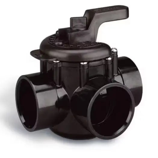 Pentair | 263028 | 3-Way PVC Valve – 2" Inside, 2.5" Slip Outside, Dur ...